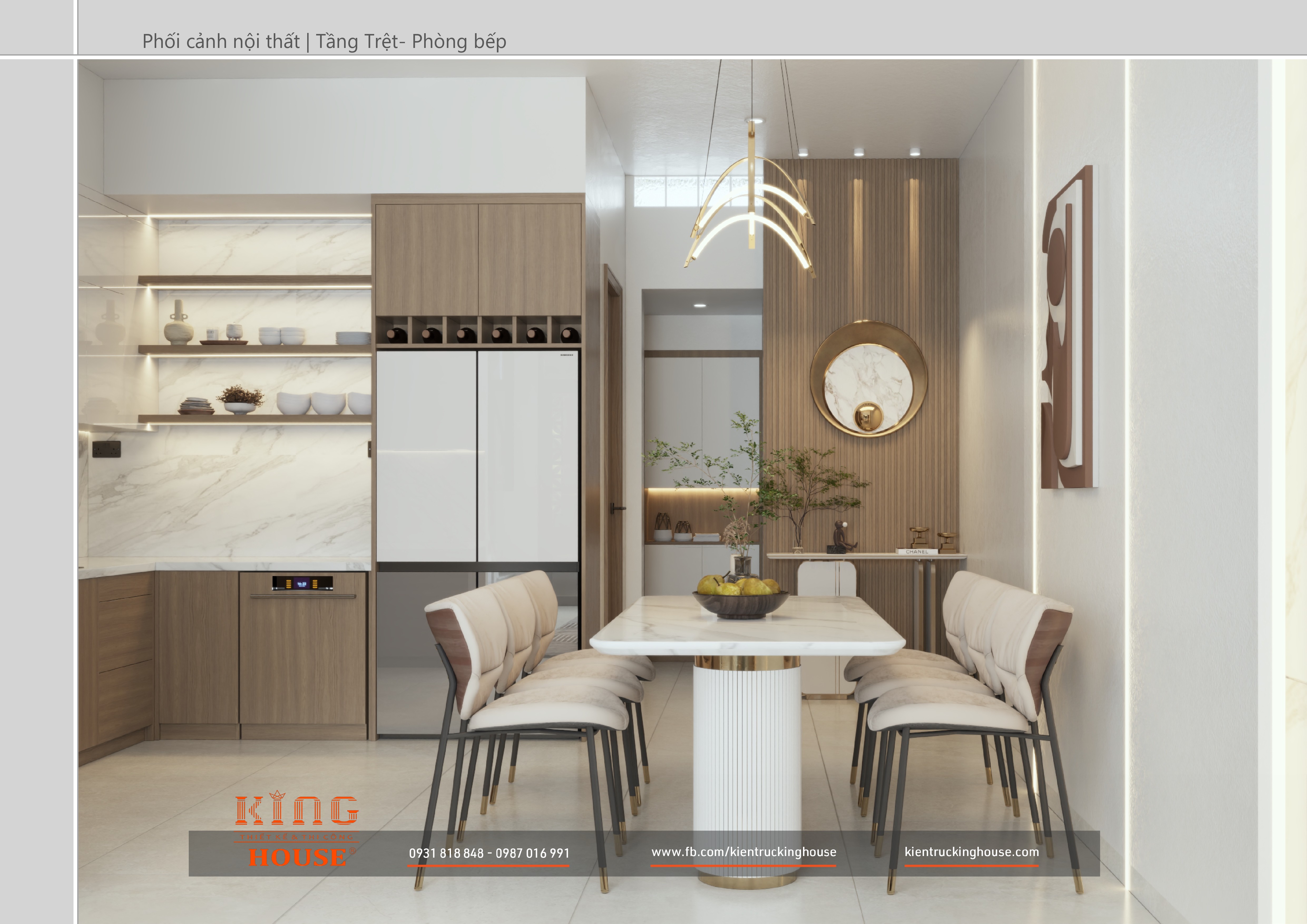 Thiết Kế Nội Thất Nhà Phố Đẹp Quận 7